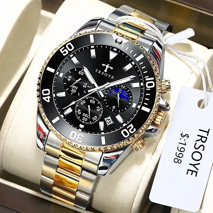 TRSOYE High Quality Watches for Men Luxury Fashion Design Multifunction ...