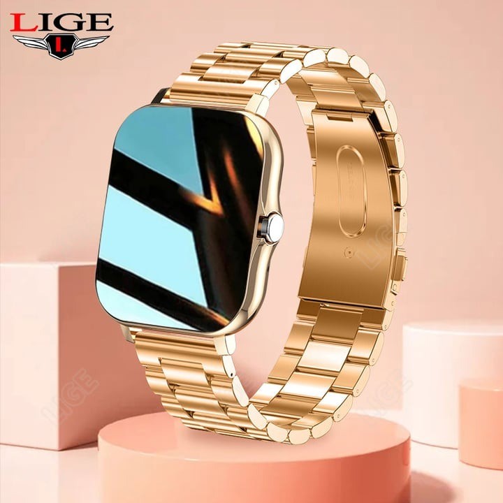 LIGE GT20 Full Touch Sport Smart Watch Men Women Heart Rate Fitness ...